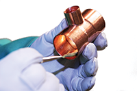 Copper Tube Handbook: VII. Soldered Joints - Applying Flux