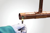 Copper Tube Handbook: VII. Soldered Joints - Applying Flux